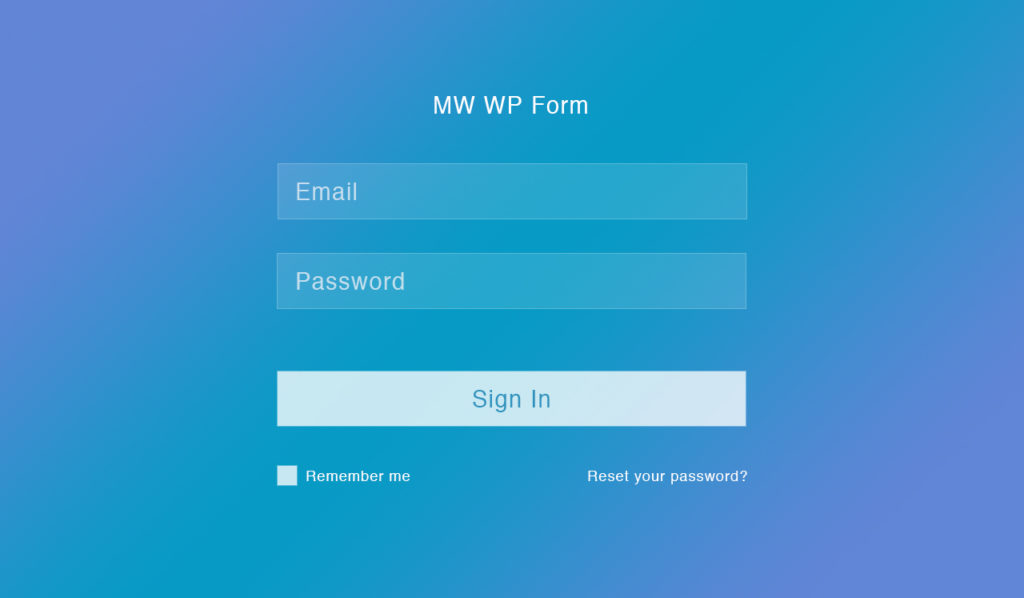 【コピペでOK】WordPressでプラグイン「MW WP Form」を使って問い合わせフォームを作成する | oku-log